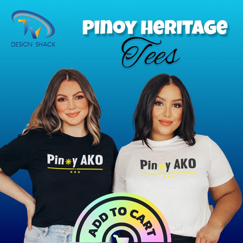 Pinoy Ako Filipino Unisex T-shirt Sun and Stars Tagalog - Etsy