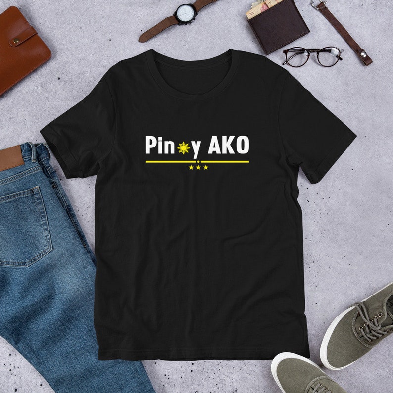Pinoy Ako Filipino Unisex T-shirt Sun and Stars Tagalog - Etsy