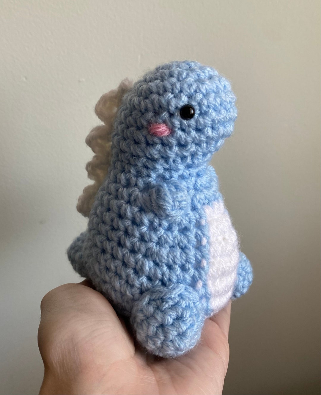 Chunky Dino Crochet Dinosaur, Dino Lovers, Amigurumi Dino, Cute ...