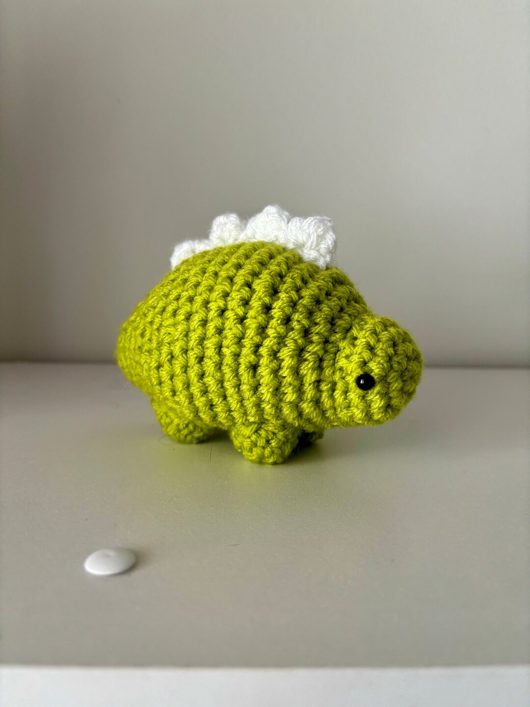 Chunky Stego Crochet Dino, Dinosaur Lovers, Gifts for Boys, Cute ...