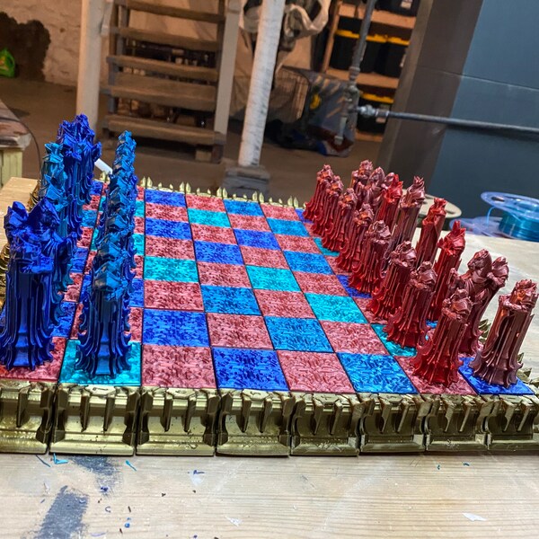 Custom Chess Set - Etsy