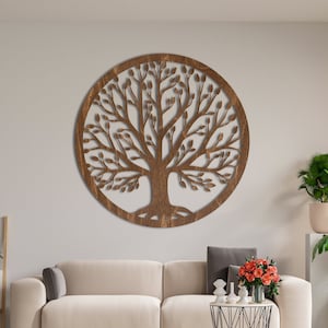 Tree of Life Wall Art, Large Tree of Life Wall Decor, Tree of Life Wood ...