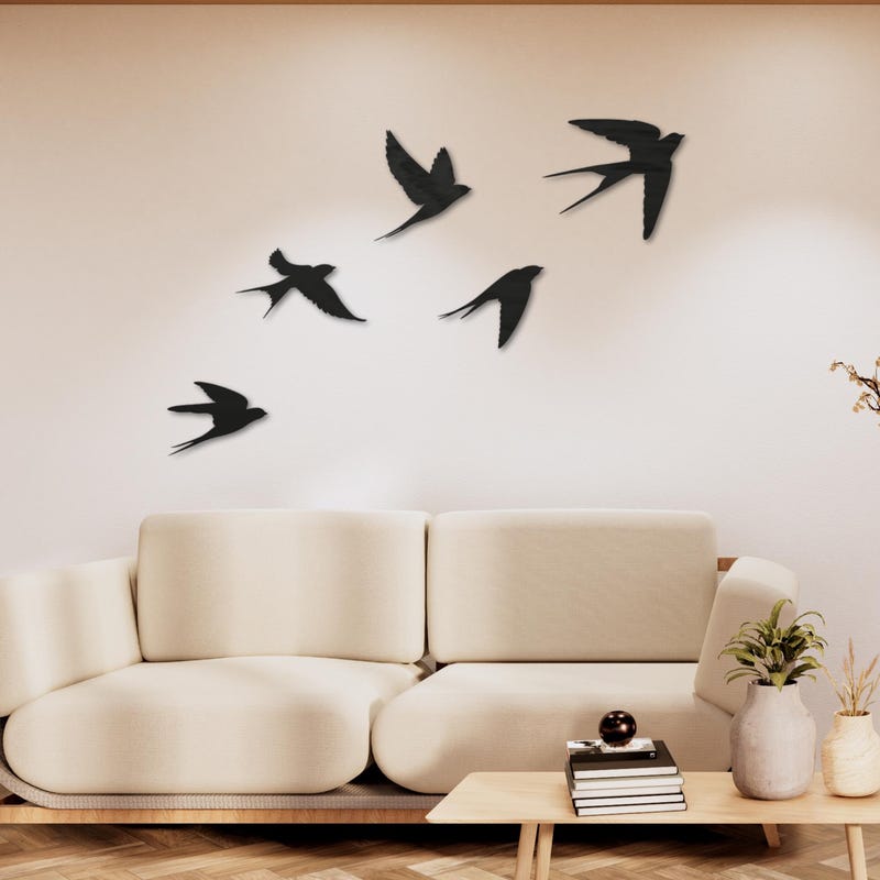 Flying Bird Wood Wall Art - Etsy