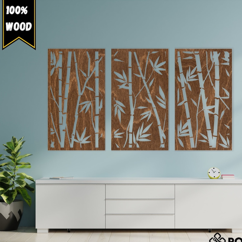 Bamboo Wall Panels - Etsy