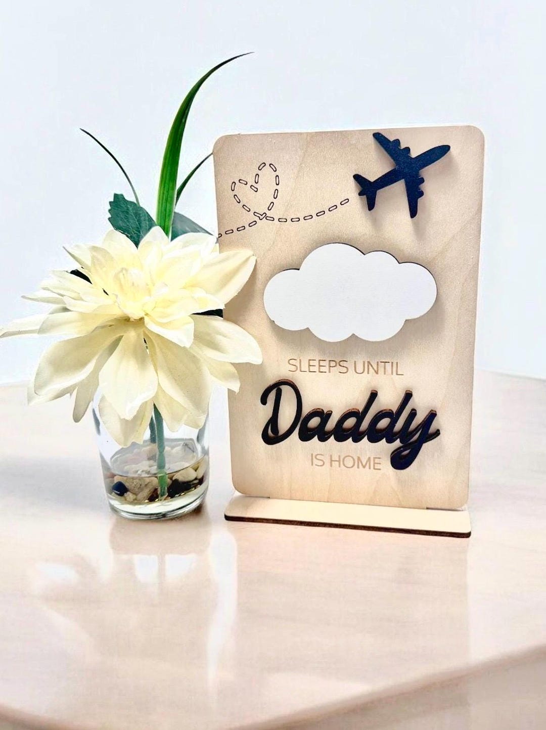 Deployment Countdown Sign | Deployment Gift | Military Family Gift ...