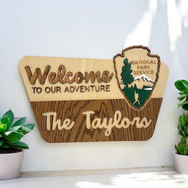National Park Sign - Etsy
