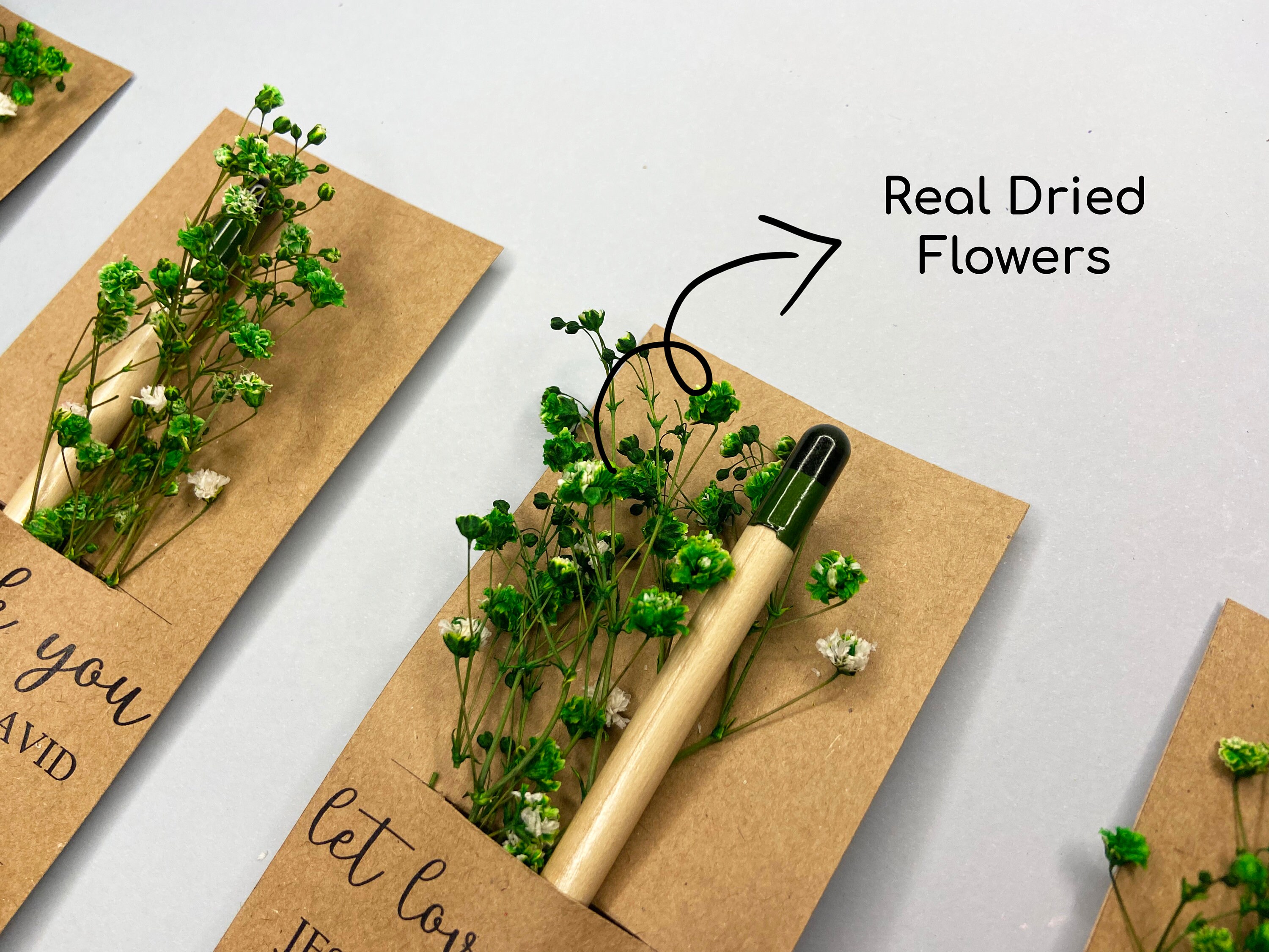 Planted Pencil Favor With Animals Design, Personalized Special ...