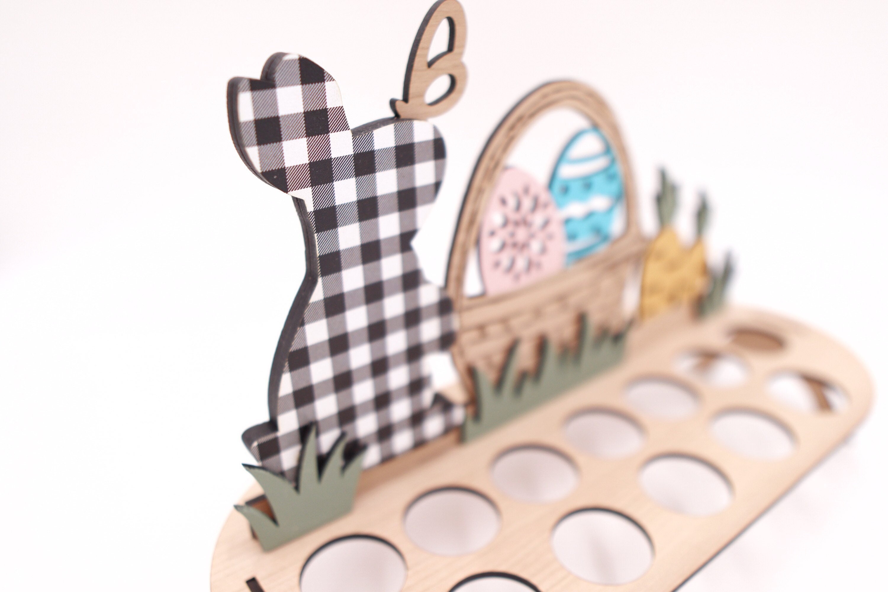 Easter Egg Holder SVG Laser Cut File for Glowforge Easter - Etsy