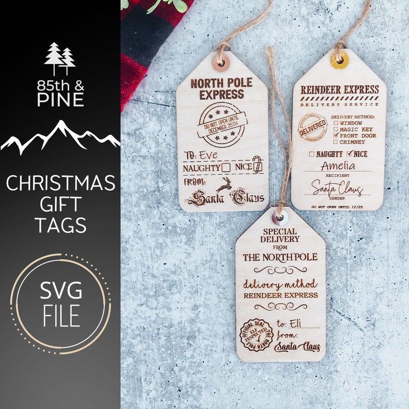 Christmas Gift Tag Svg - 60+ Gift Ideas for 2025