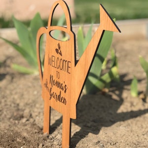 Garden Theme SVG Files- Laser Cut Garden Sign Digital File - Laser Cut ...