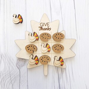 Thanksgiving Tic Tac Toe SVG - Thanksgiving Tic Tac Toe Digital File ...
