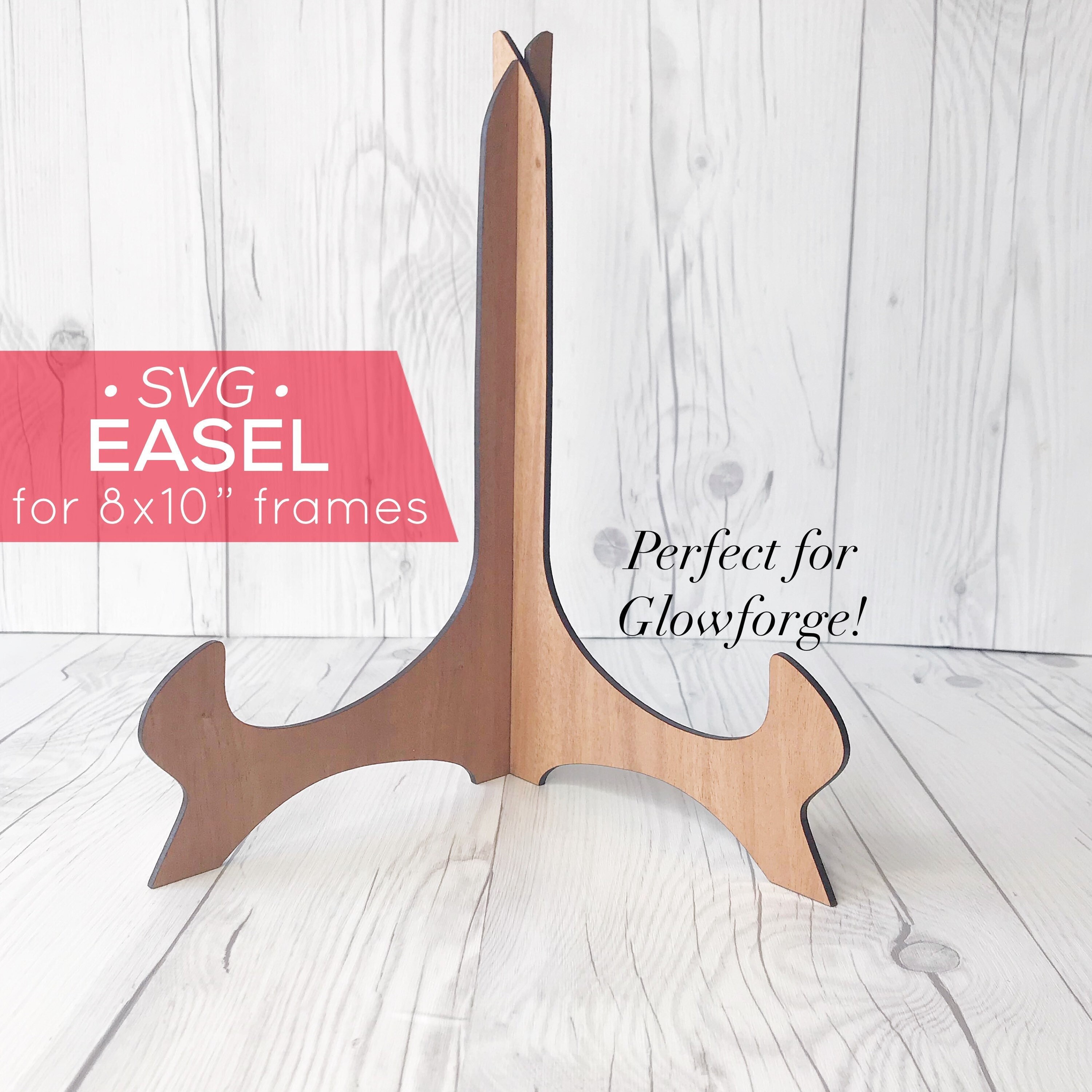 Large Easel Stand SVG - SVG Picture Frame Stand - Digital File Stand ...