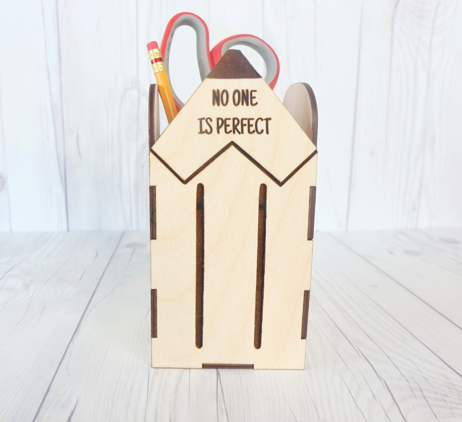 Pencil Holder SVG Digital File for Laser Machines Digital - Etsy