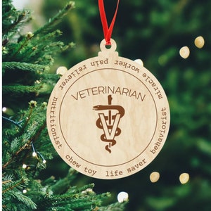 5 Vet Clinic Ornaments SVG - Animal Clinic Ornament Files - Digital ...