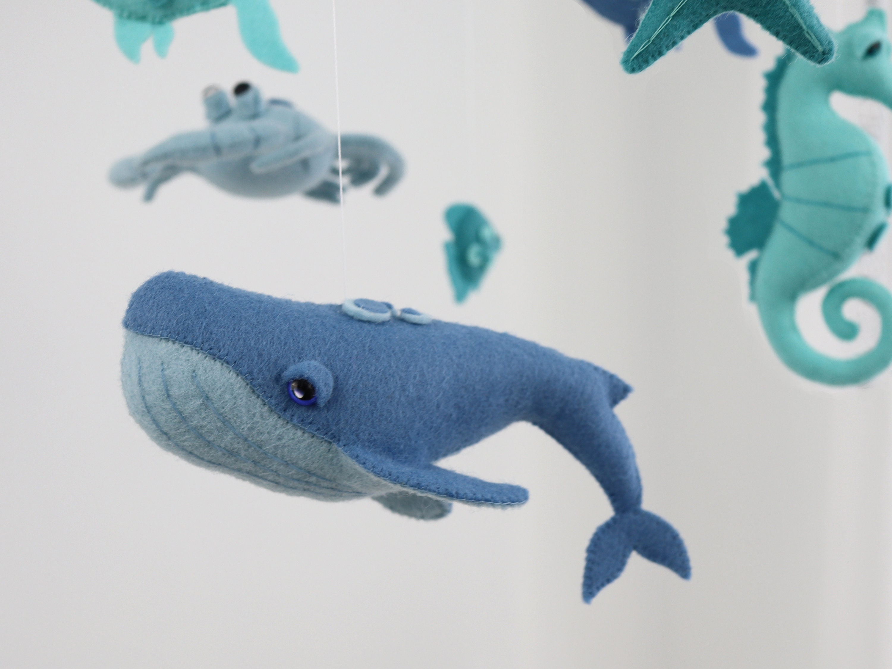 Octopus Mobile Pattern pdf Felt Mobile / Felt Decoration / - Etsy