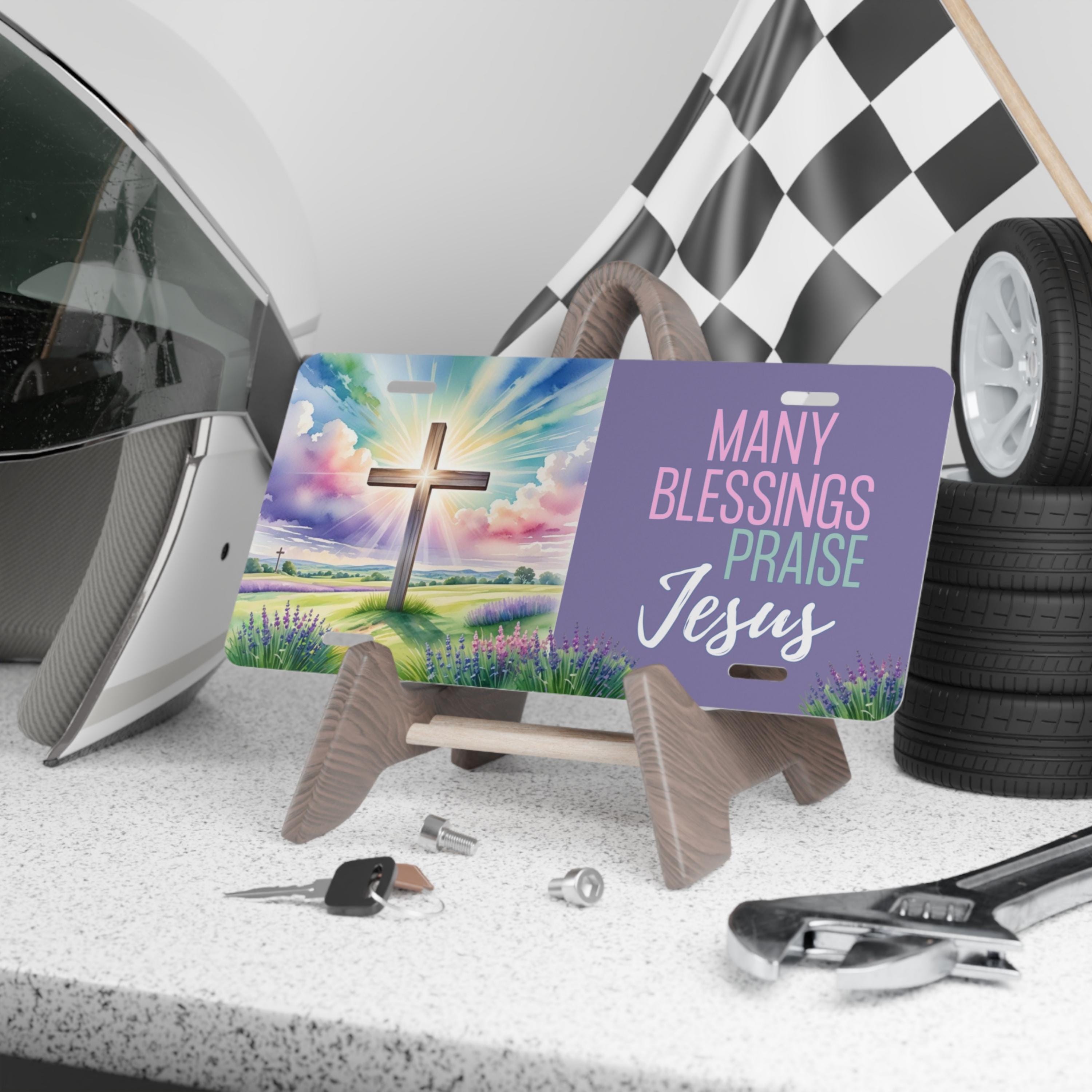 Religious License Plate PNG, Religious Cross License Plate Design PNG ...