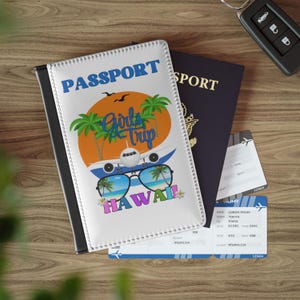 Personalized Passport Cover Custom Travel Accessory With Initials ...