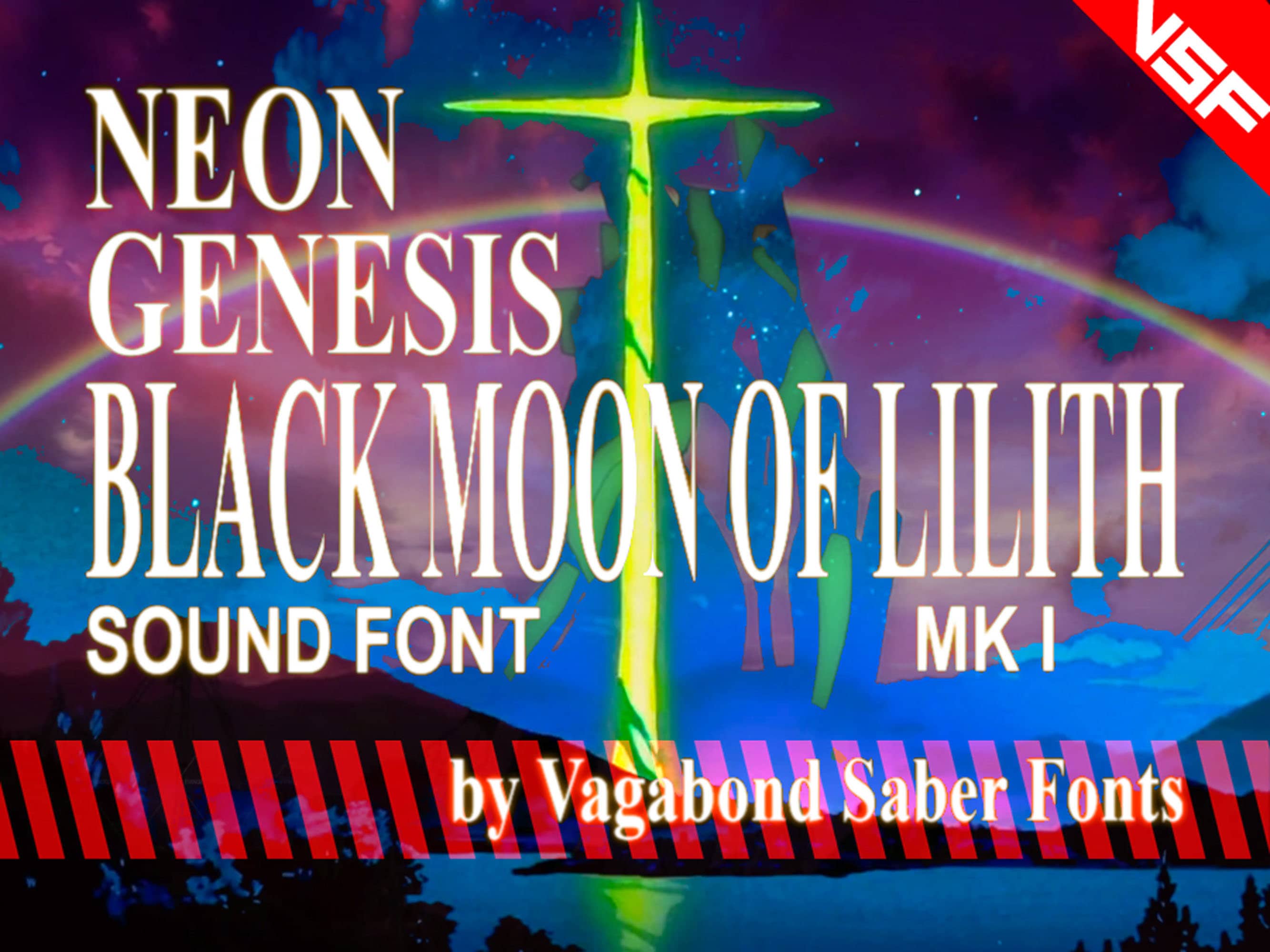 Neon Genesis: Black Moon of Lilith an Evangelion Inspired Lightsaber ...
