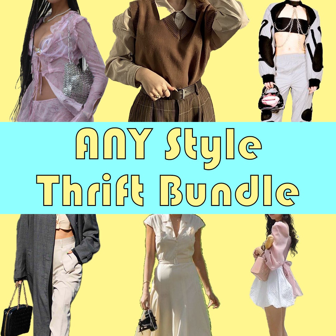 ANY Style Thrift Bundle Custom Thrift Box Unique Style Bundle Thrifted ...