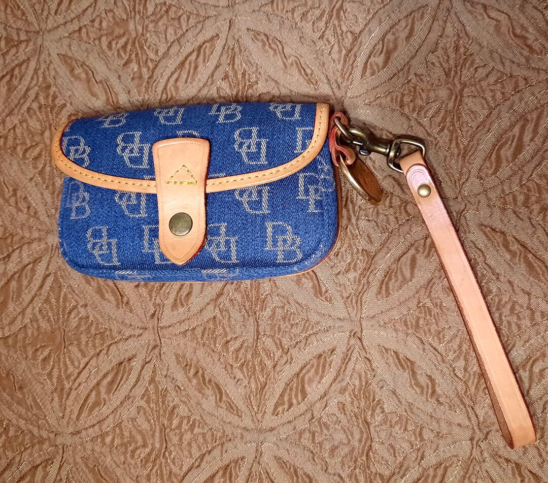 Dooney & Bourke Denim Logo Wristlet Dooney and Bourke Snap Pouch Dooney ...
