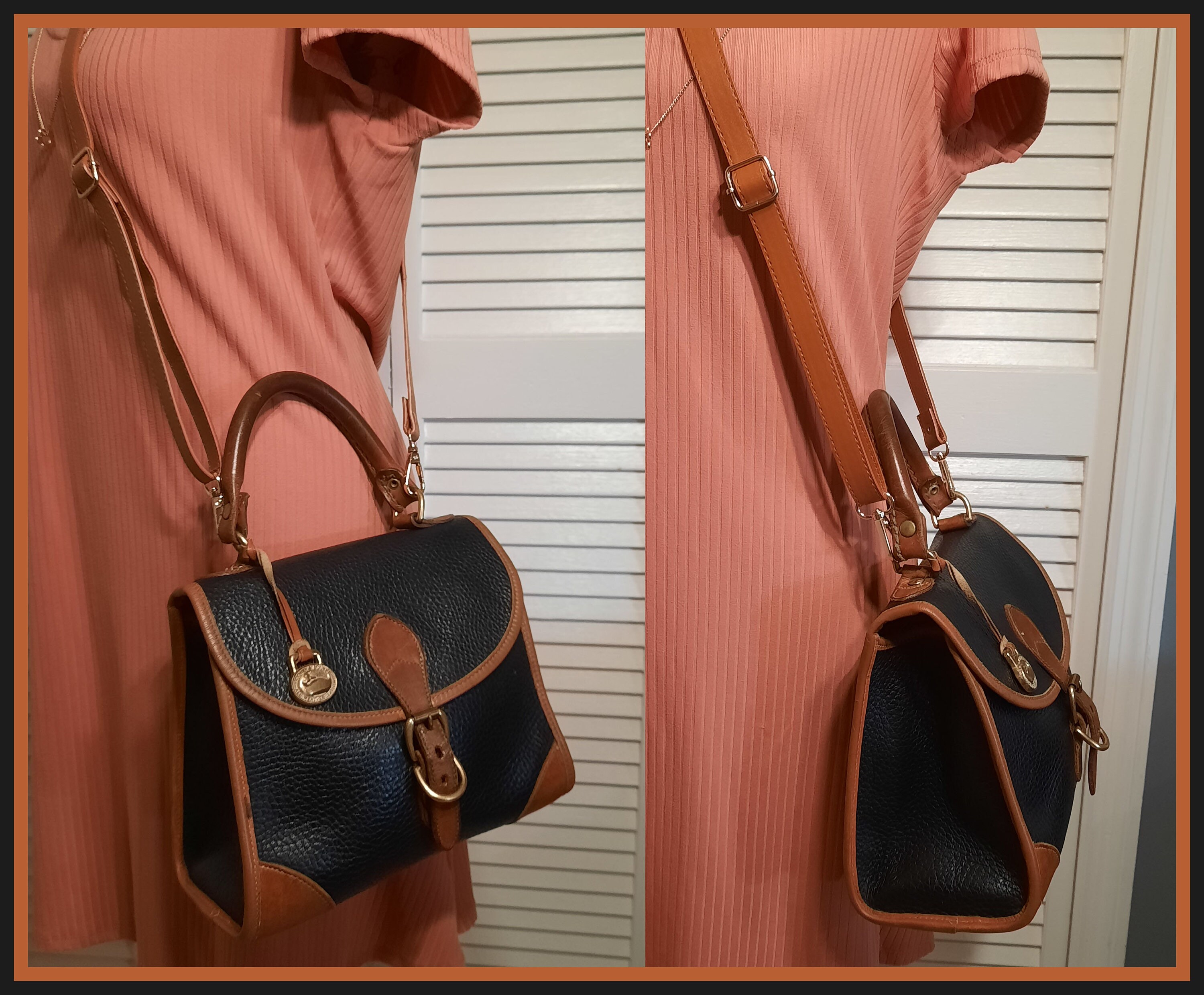 Dooney & Bourke Black Carpet Bag Dooney and Bourke R47 Carpet Bag ...