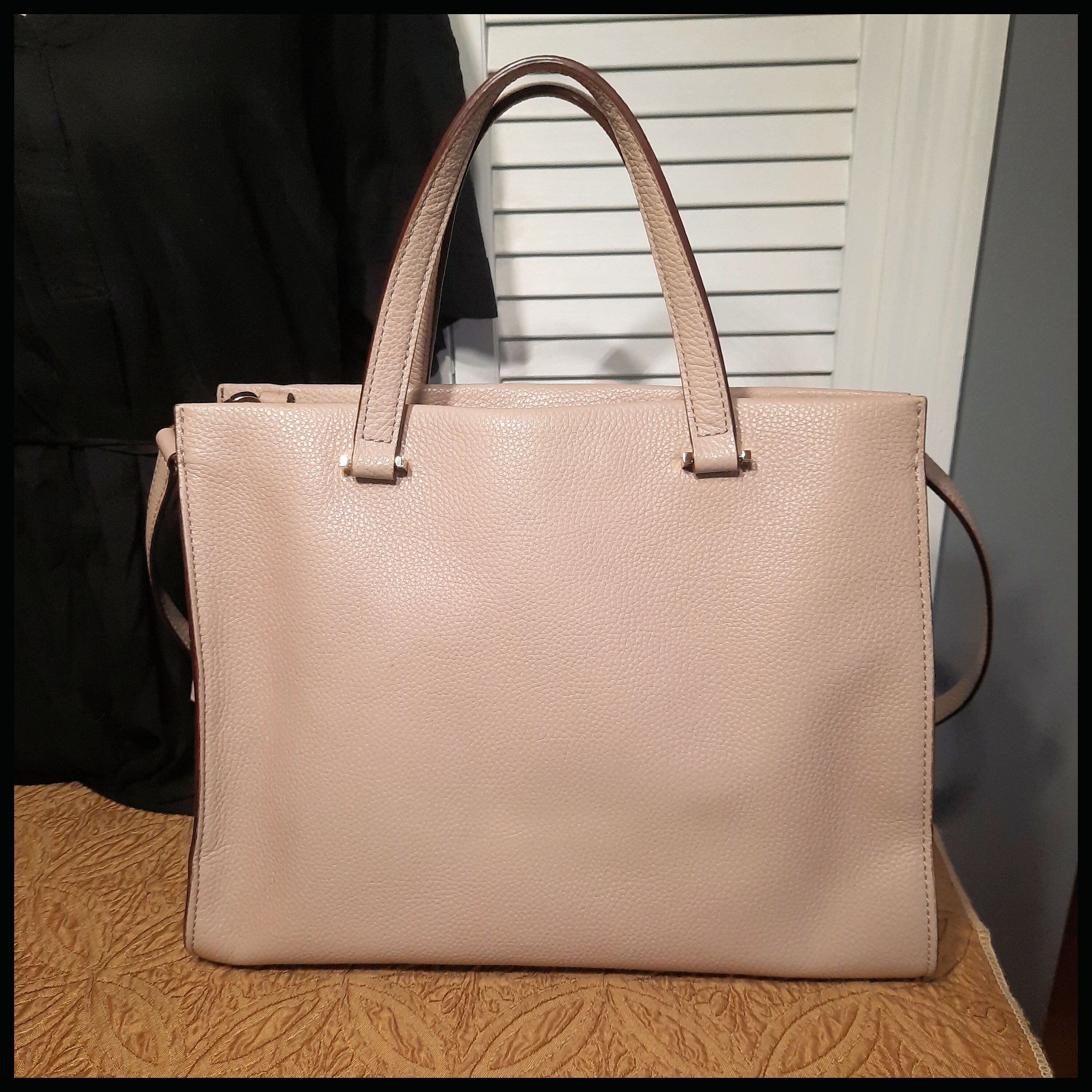 Kate Spade Leather and Suede Shoulder Bag Kate Spade Handbag Kate Spade ...