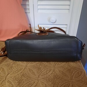 Dooney & Bourke Leather Wakefield Tassel Tote Dooney and Bourke Leather ...