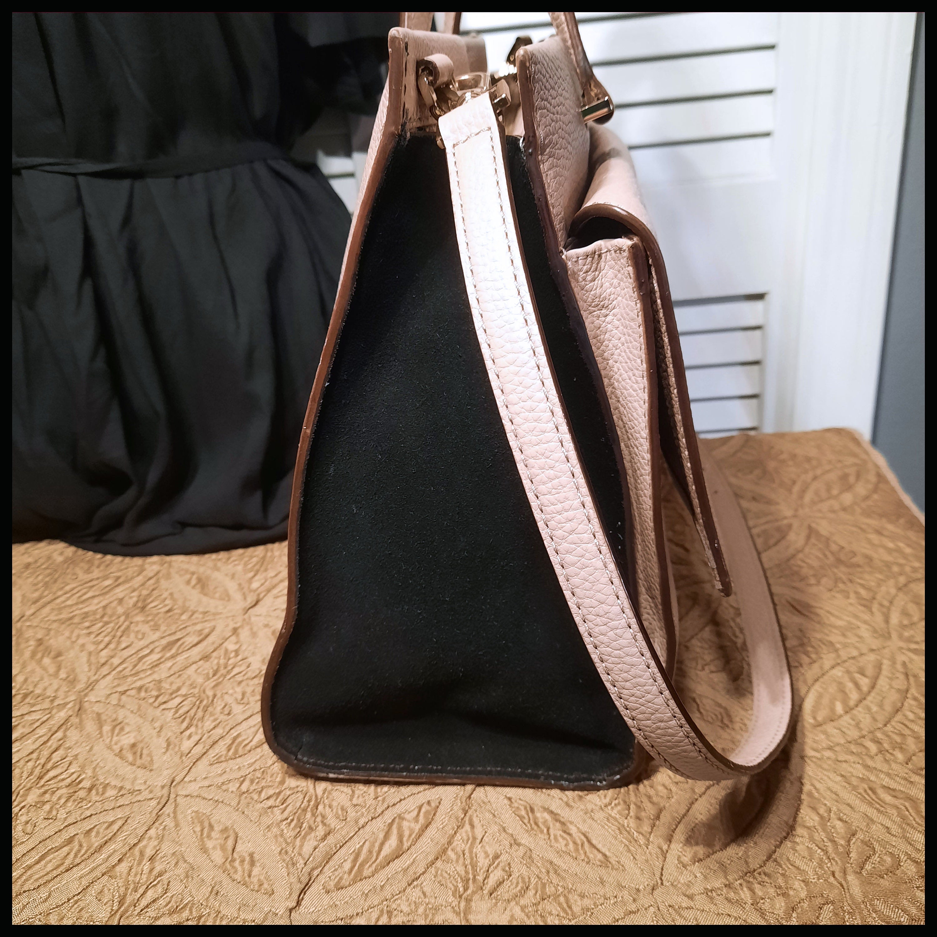 Kate Spade Leather and Suede Shoulder Bag Kate Spade Handbag Kate Spade ...