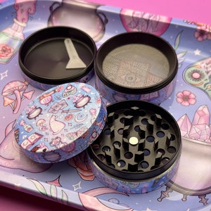Rolling Tray and Grinder Set Magic Stoner Kit With Gift Box - Etsy