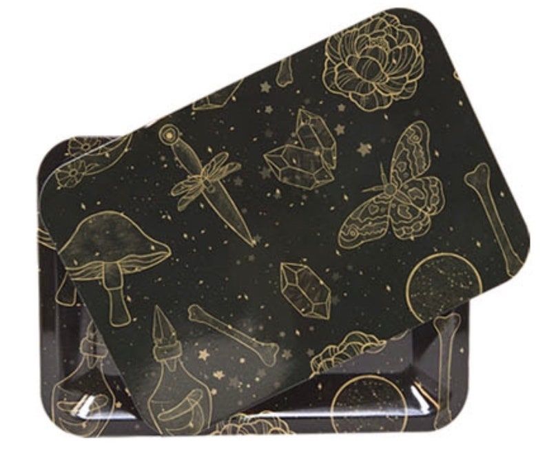 Rolling Tray With Lid magic Night - Etsy