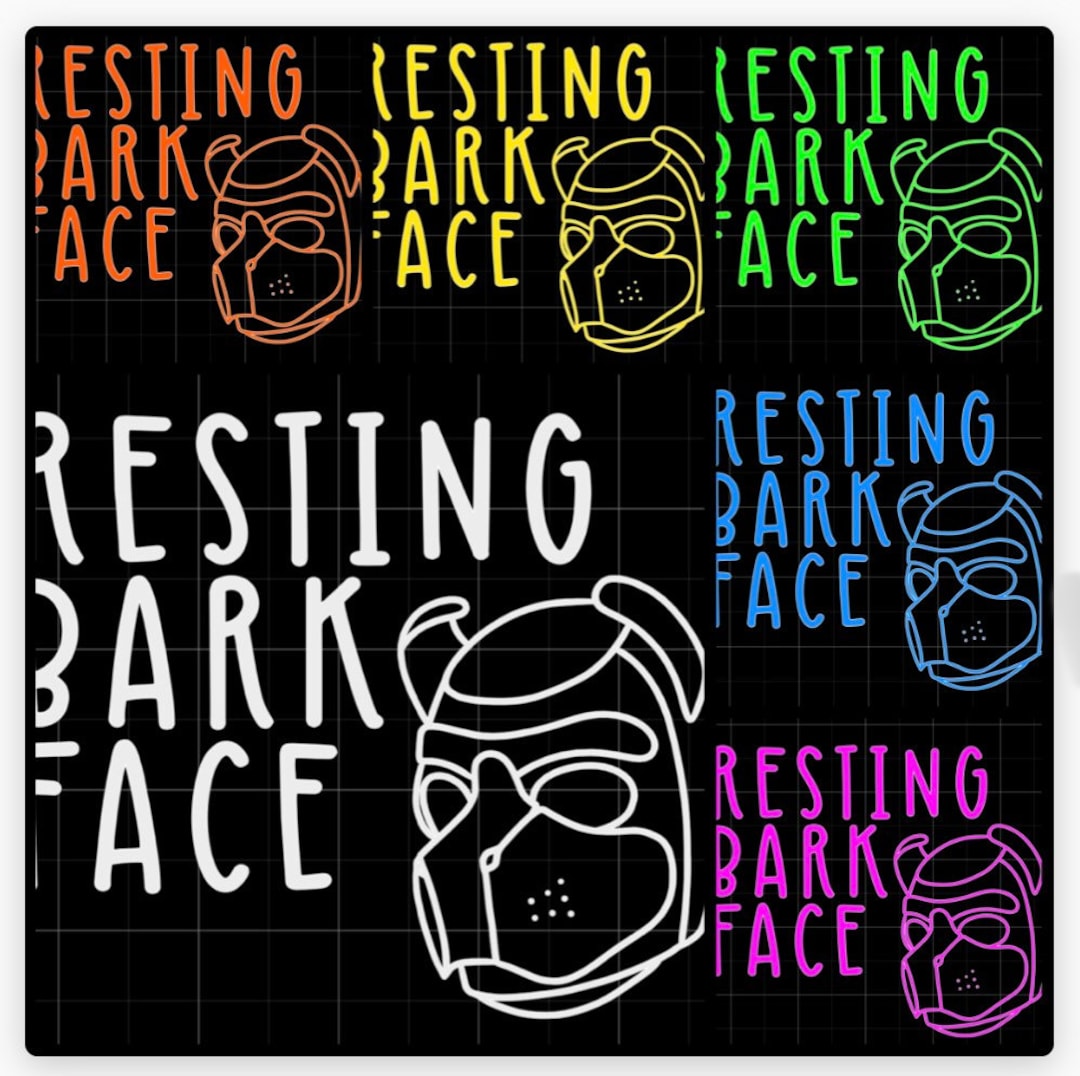 Resting Bark Face T-shirt - Etsy