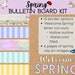 Printable Welcome Spring Bulletin Board Kit | Instant Download - Etsy
