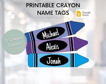 Printable Pencil Name Tags | Customizable Editable Stationery | Back to ...