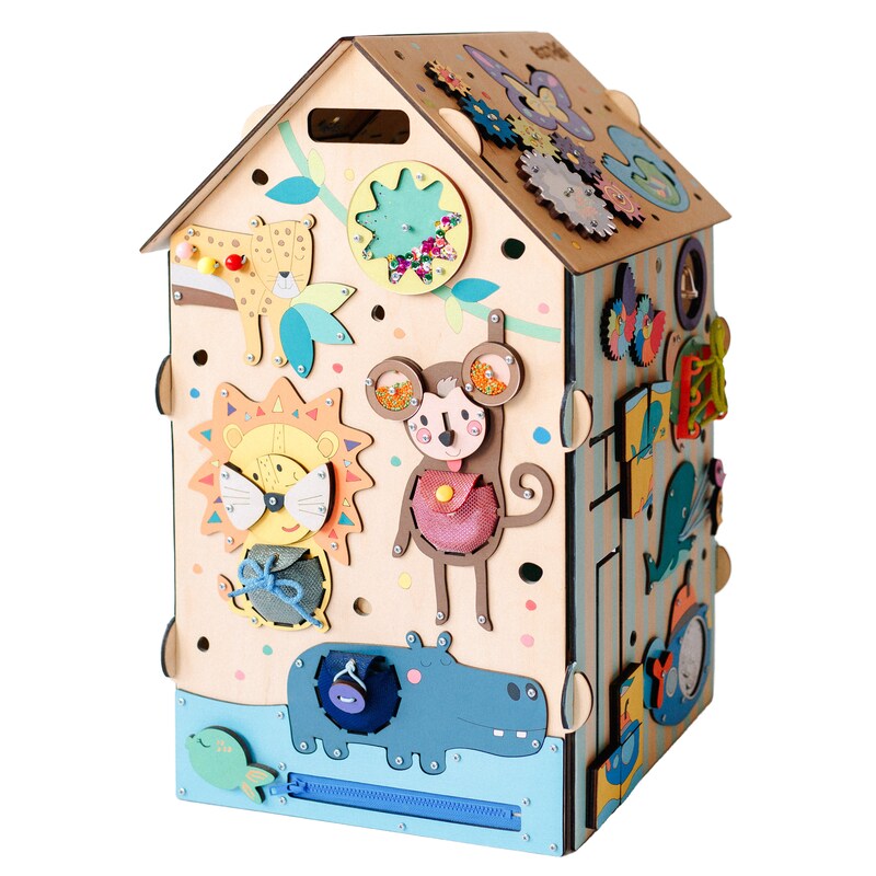 Toddler Busy Box - Etsy