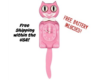 Cat Clock Moving Eyes - Etsy