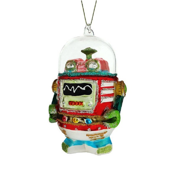 Robot Ornament - Etsy