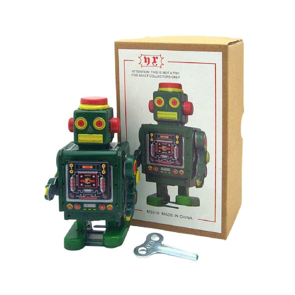 Wind up Robot - Etsy