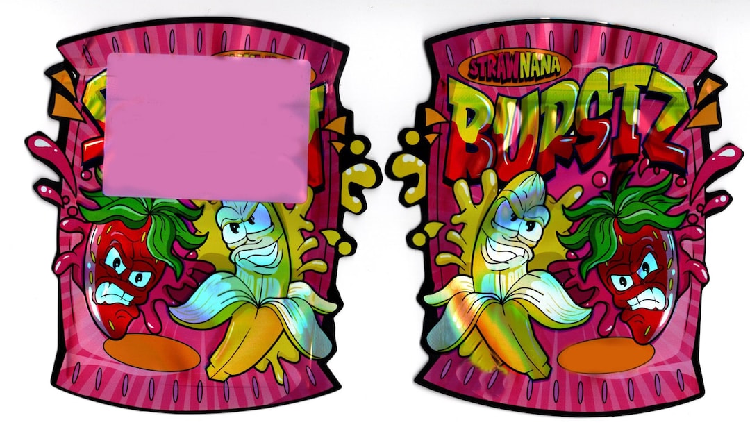 Designer Strawnana-burst Storage Empty Bag - Etsy