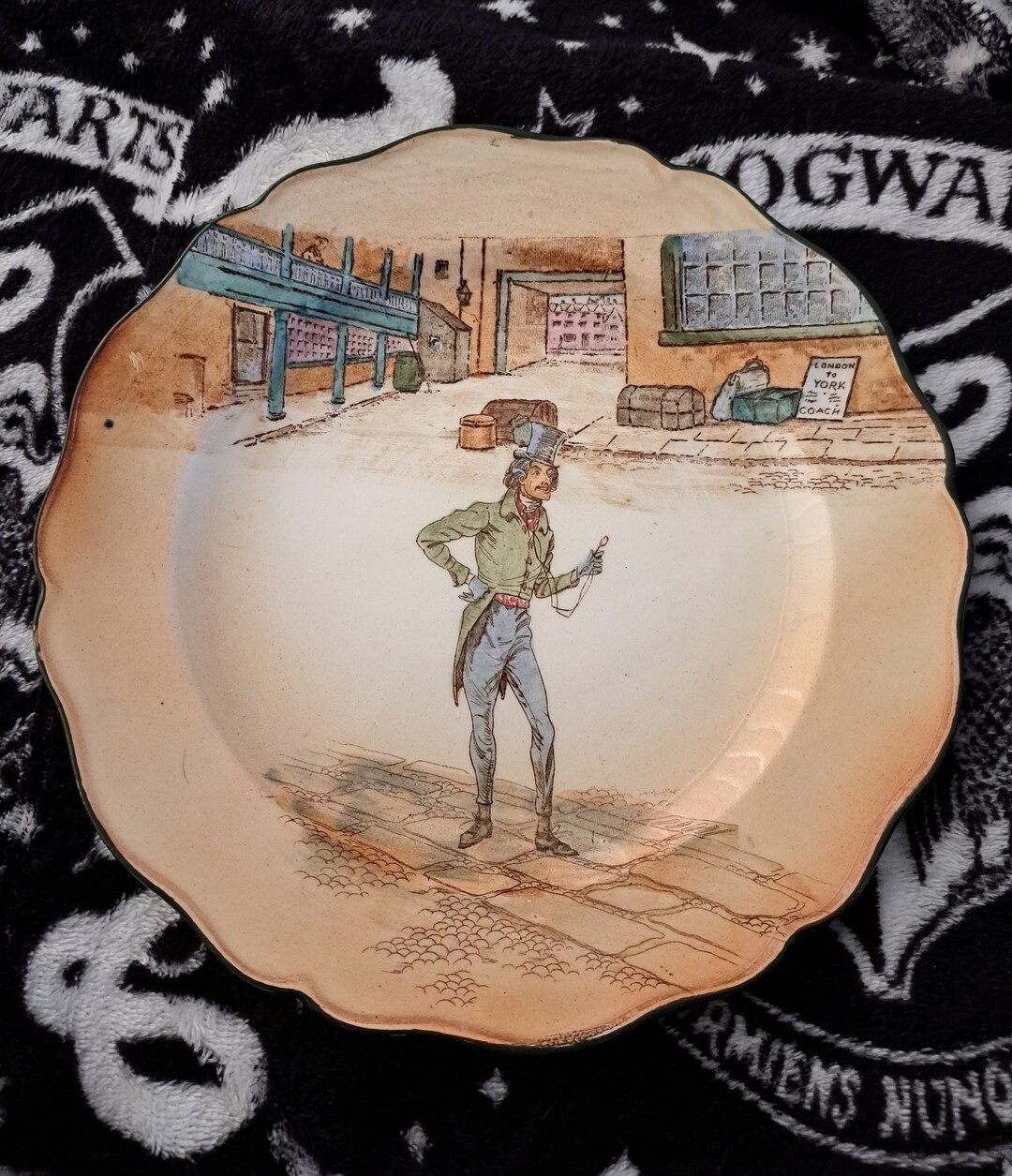 Vintage *ROYAL DOULTON* Dickens Ware Plate 1930s 'alfred Jingle' - Etsy