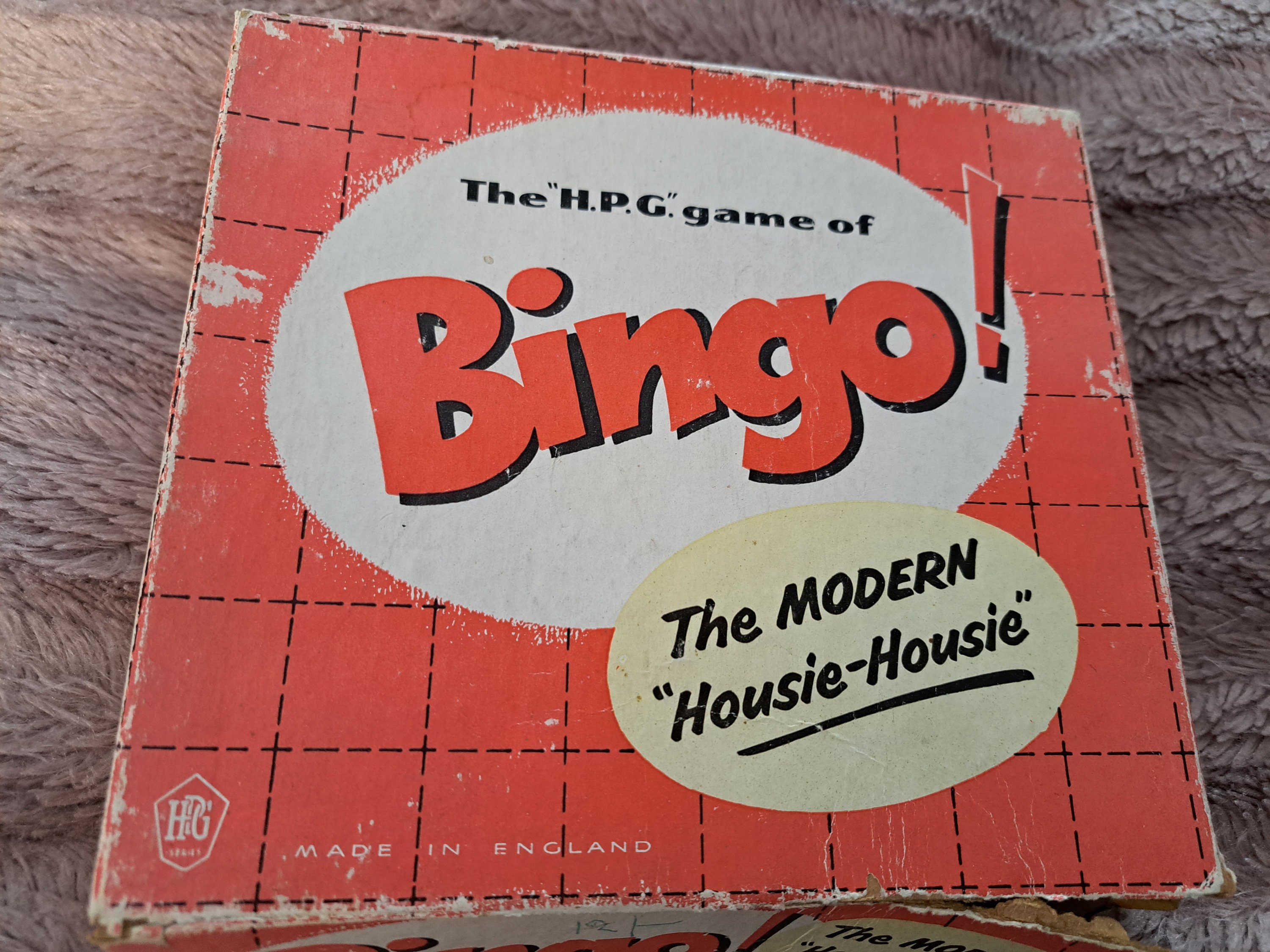 Rare Vintage 1950s HPG Games *BINGO!* Unused in Original Box - Etsy