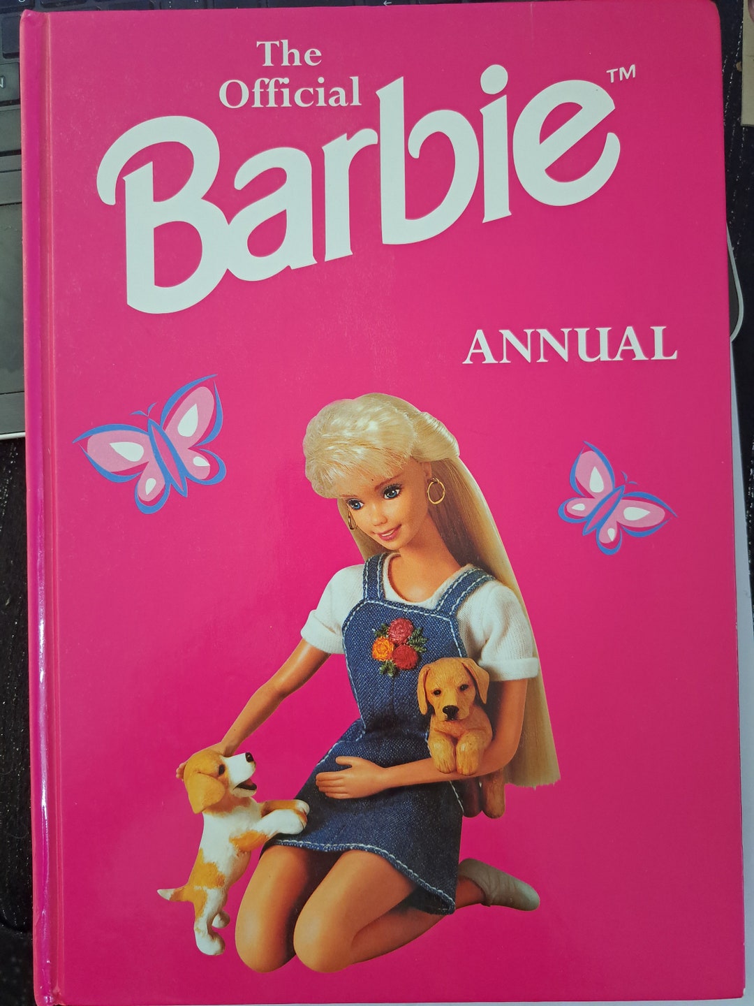 Vintage *BARBIE* 1998 the Official Annual From Mattel 1997 - Etsy