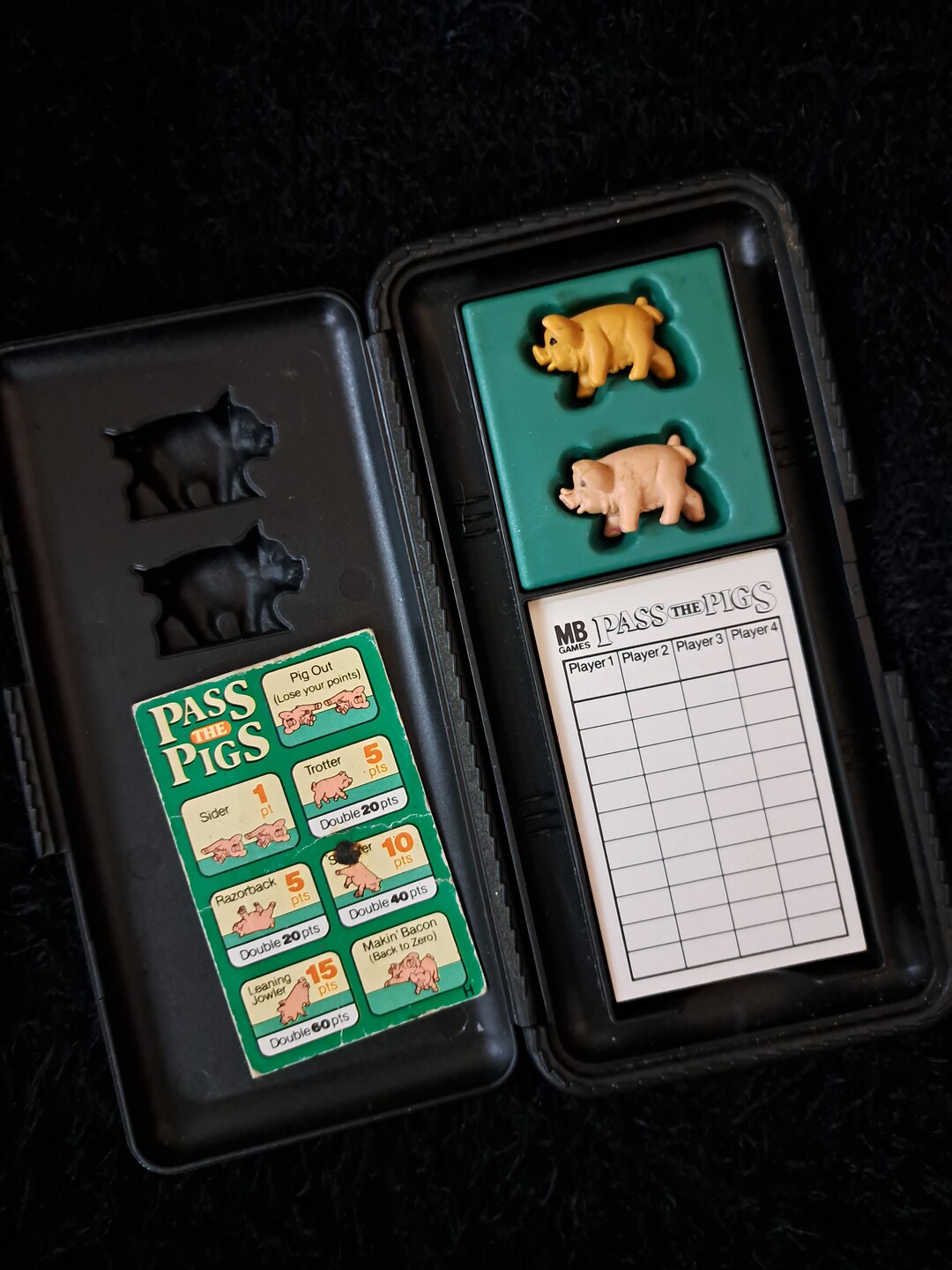 Vintage PASS THE PIGS 1984 Version Hardly Used and Complete - Etsy