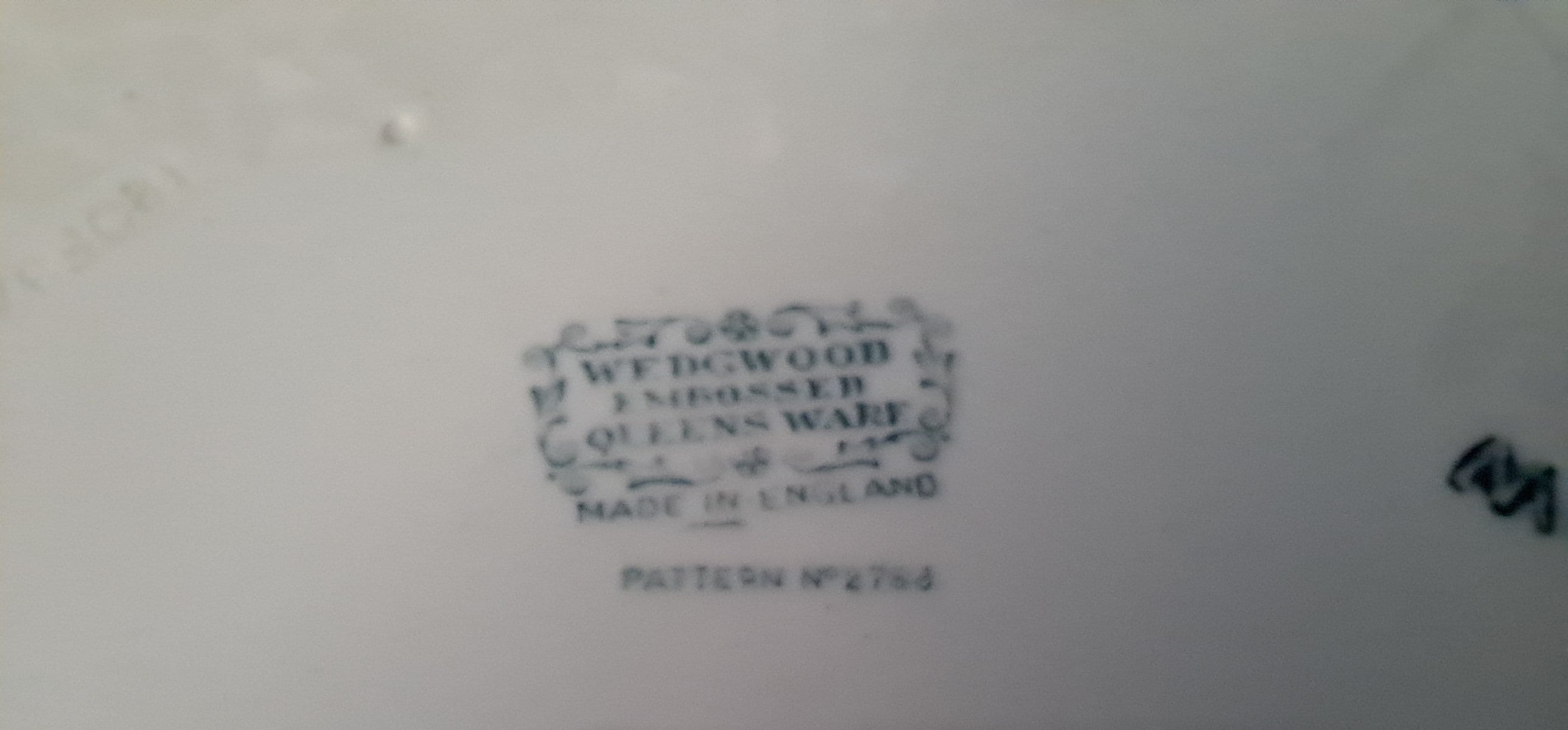 Rare Early Vintage *wedgwood* QUEENSWARE 27cm Dinner/serving Plate in ...