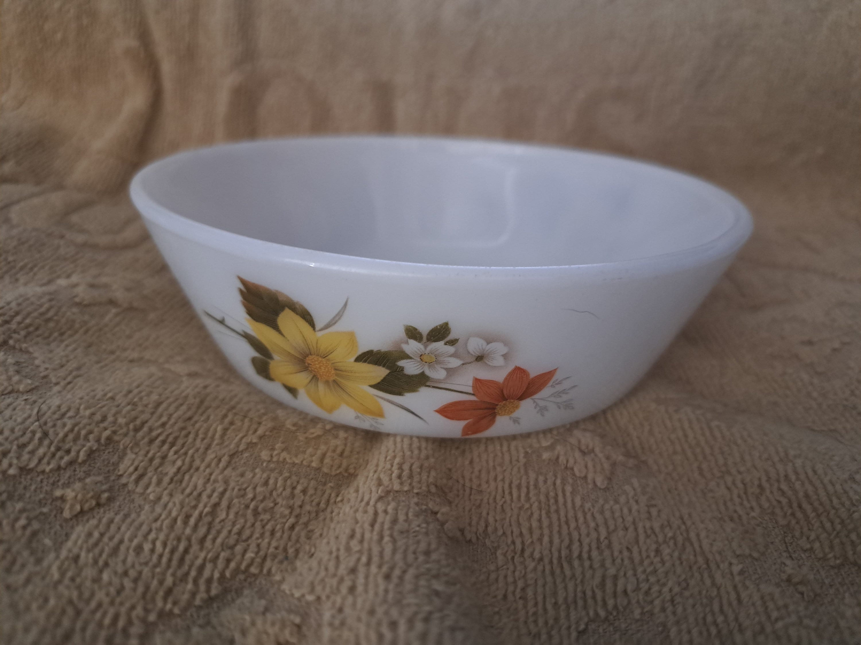 Vintage British 1960s JAJ *PYREX* Small Bowl in Autumn Glory Pattern - Etsy