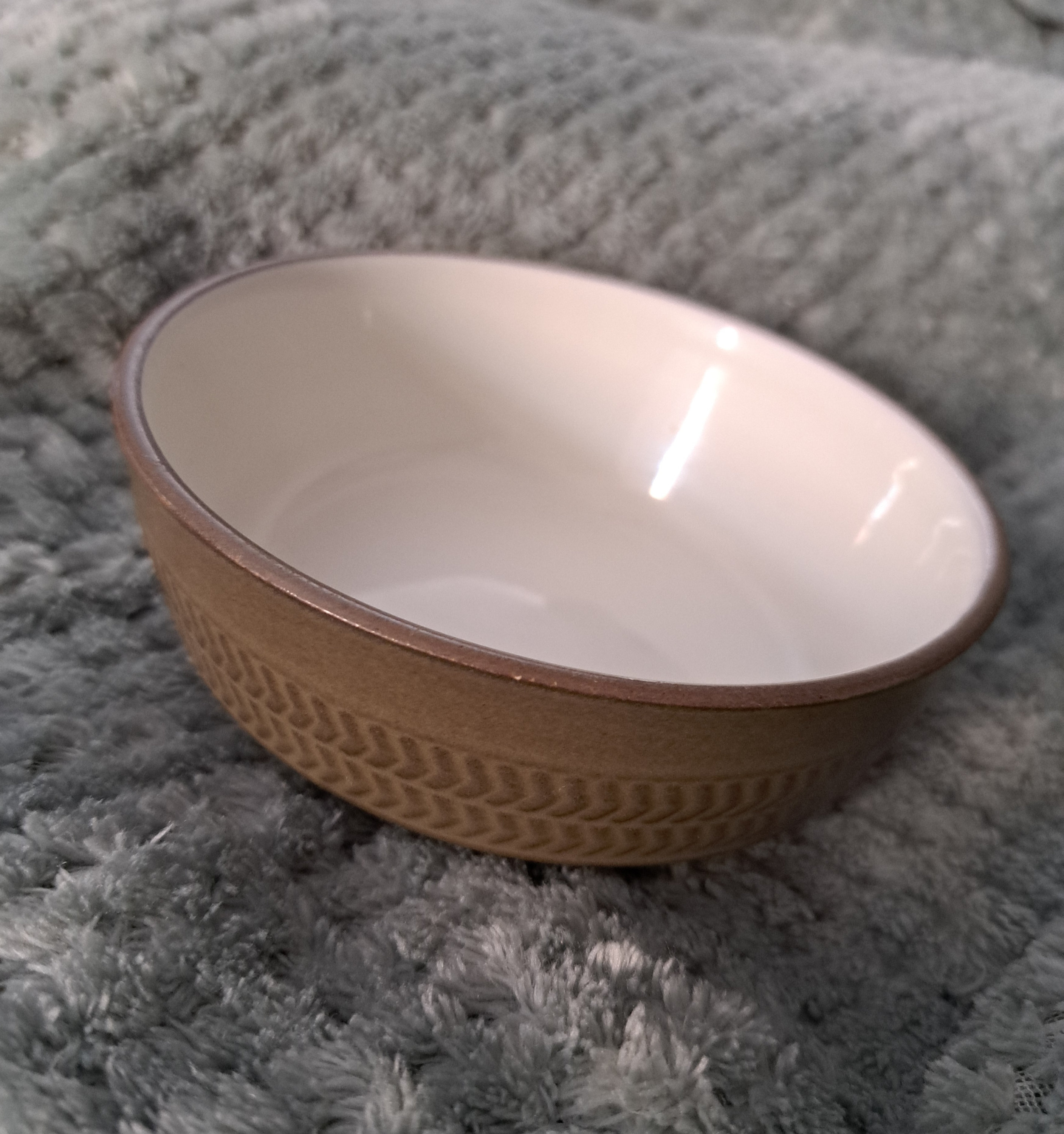 Rare Vintage *DENBY* 'CHEVRON' Dessert/fruit Bowl - Etsy