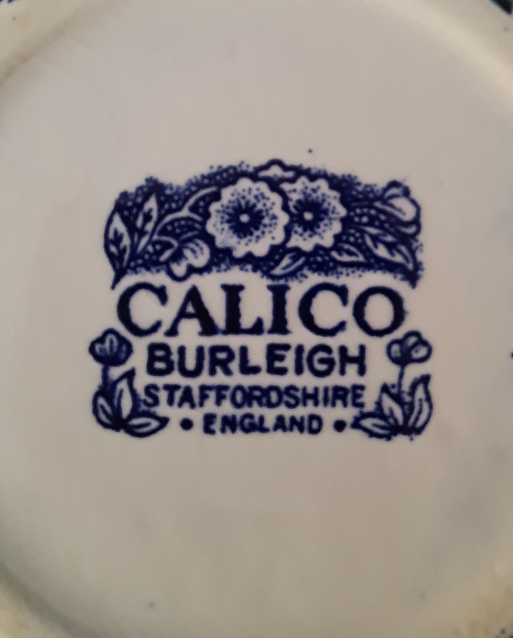 Vintage 1960s BURLEIGH 'calico' Pattern Rare Milk Jug - Etsy