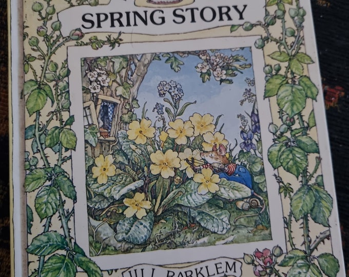 Vintage *BRAMBLY HEDGE* Spring Story 1984 Jill Barklem - Etsy