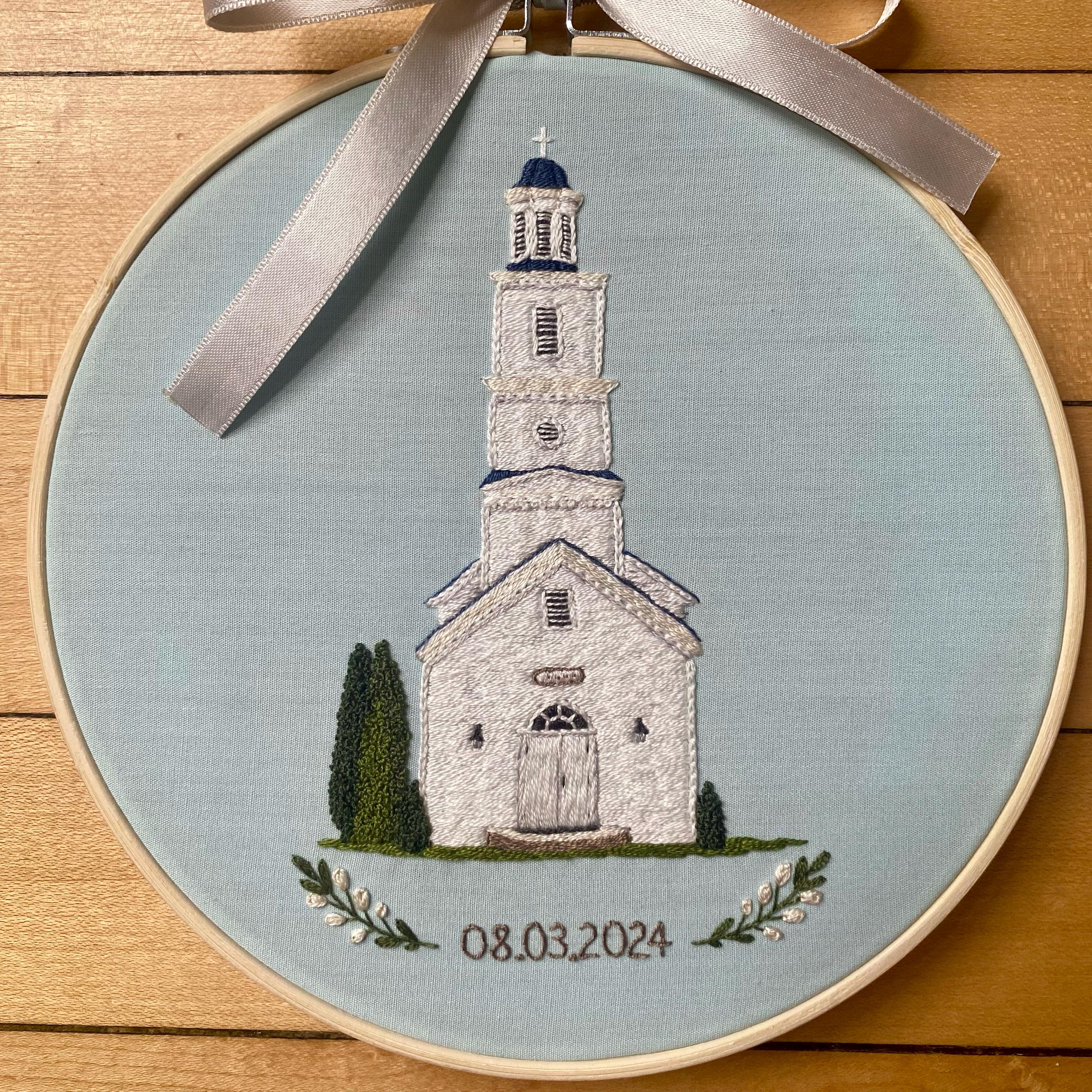 Custom House Embroidery - Etsy