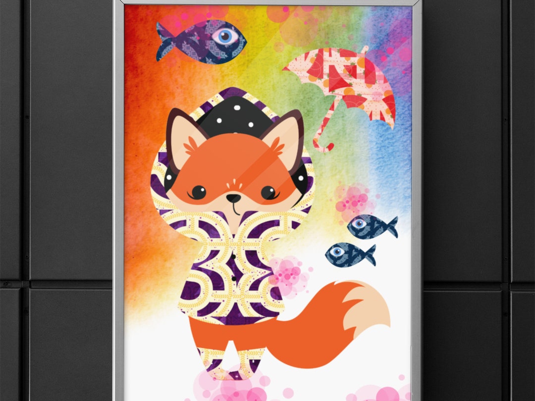 Fox Art Digital Download Maze Art Whimsical Animal Art Fox Wall Art ... Fox Art Digital Download Maze Art Whimsical Animal Art Fox Wall Art ...
