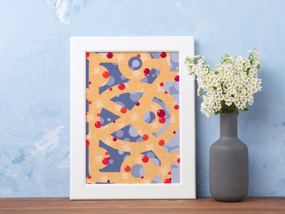 Coquette Room Decor Maze Art Preppy Room Decor Apartment Decor ...